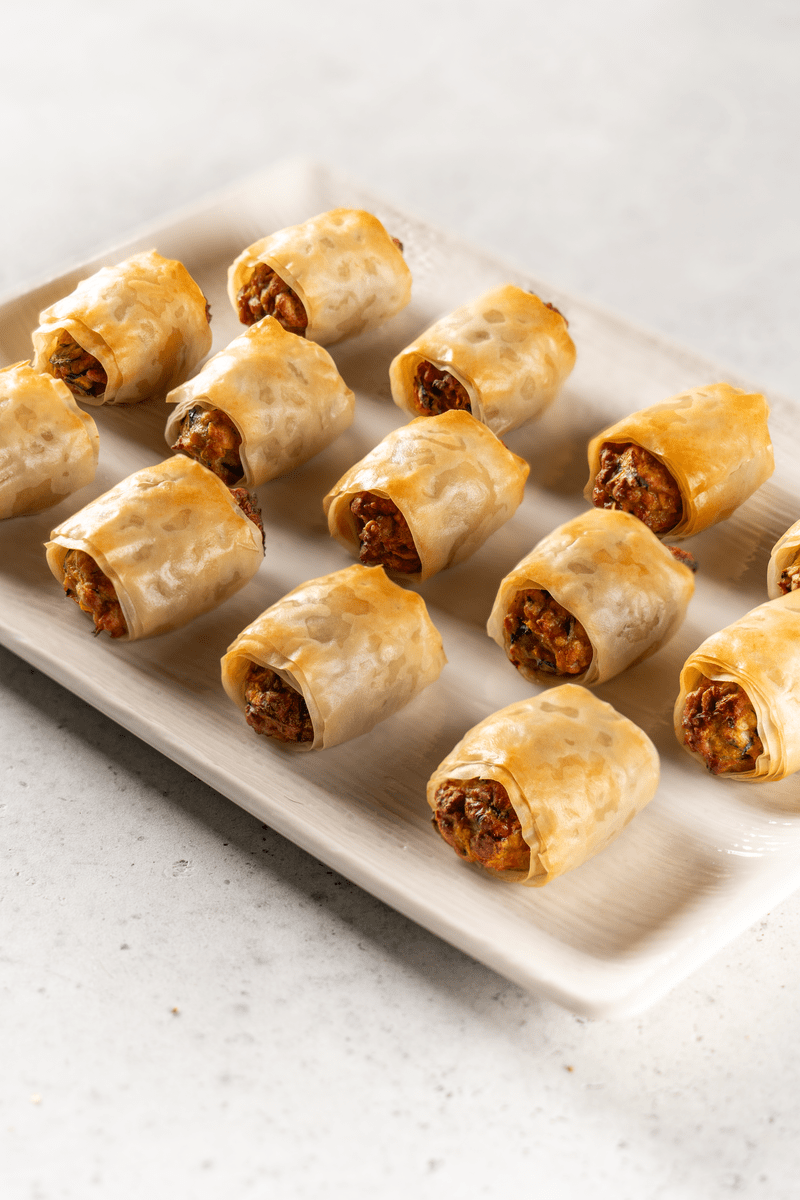 Recipes - Filo dough rolls - Altrofood